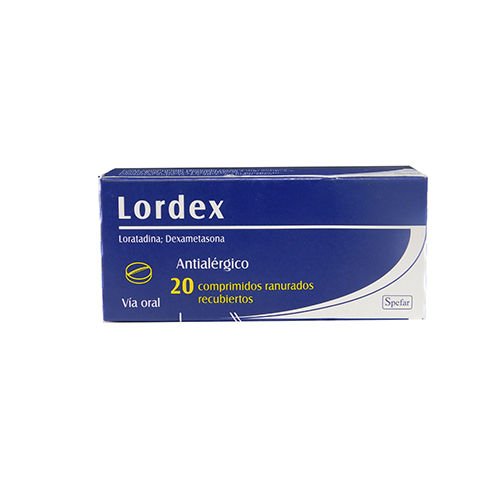 LORDEX 20 COMPRIMIDOS | Farmashop