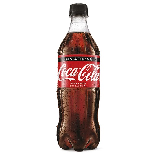 REFRESCO COCA COLA ZERO 600 CC. | Farmashop