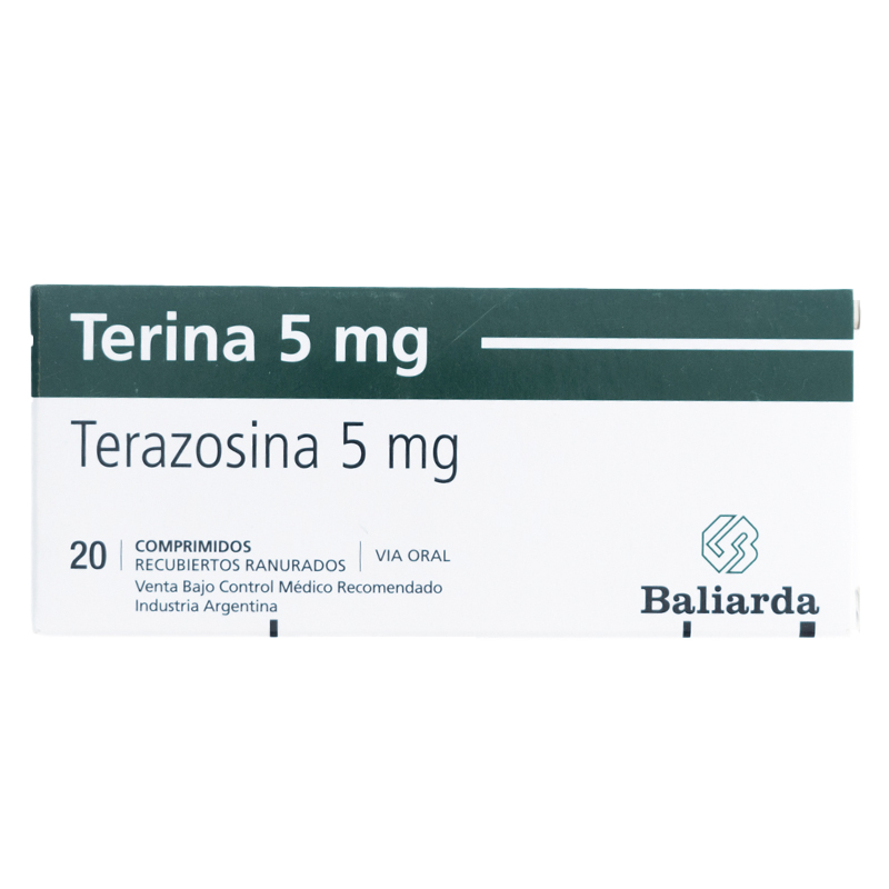 TERINA 5 MG 20 COMPRIMIDOS | Farmashop